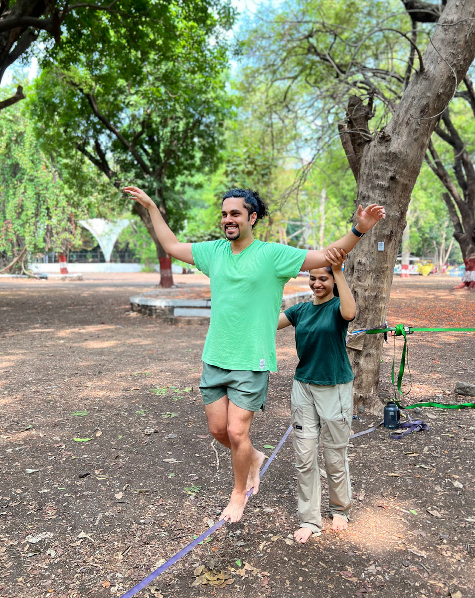 Slacklining Experience in Pune – Trove Experiences