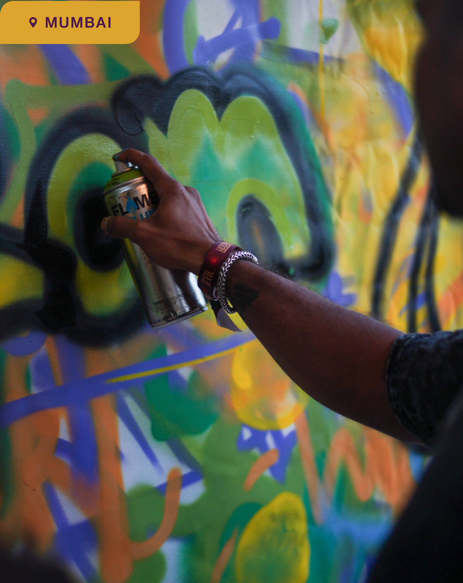 Hands-On Graffiti Making Experience in Mumbai – Trove Experiences